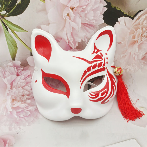 Anime-Inspired Okami Kitsune Mask – Japanese Oni Masks