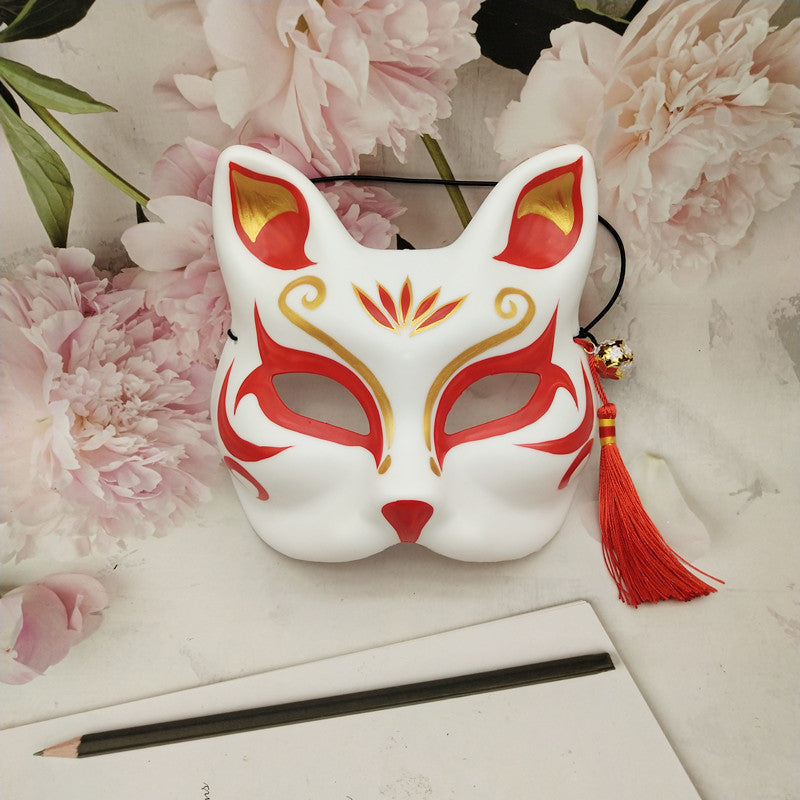 Anime Demon Slayer Fox Mask Japanese – Japanese Oni Masks