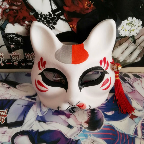 Anime Cat Mask – Japanese Oni Masks
