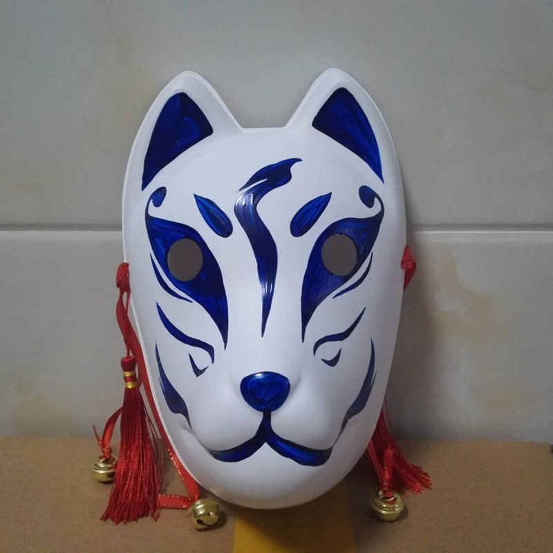 Ceramic Shinto Art Fox Mask – Japanese Oni Masks