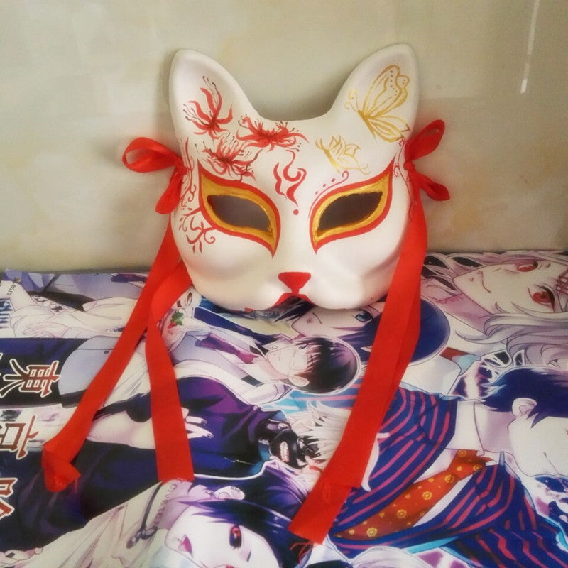 Enchanting Japanese Fox Mask – Japanese Oni Masks