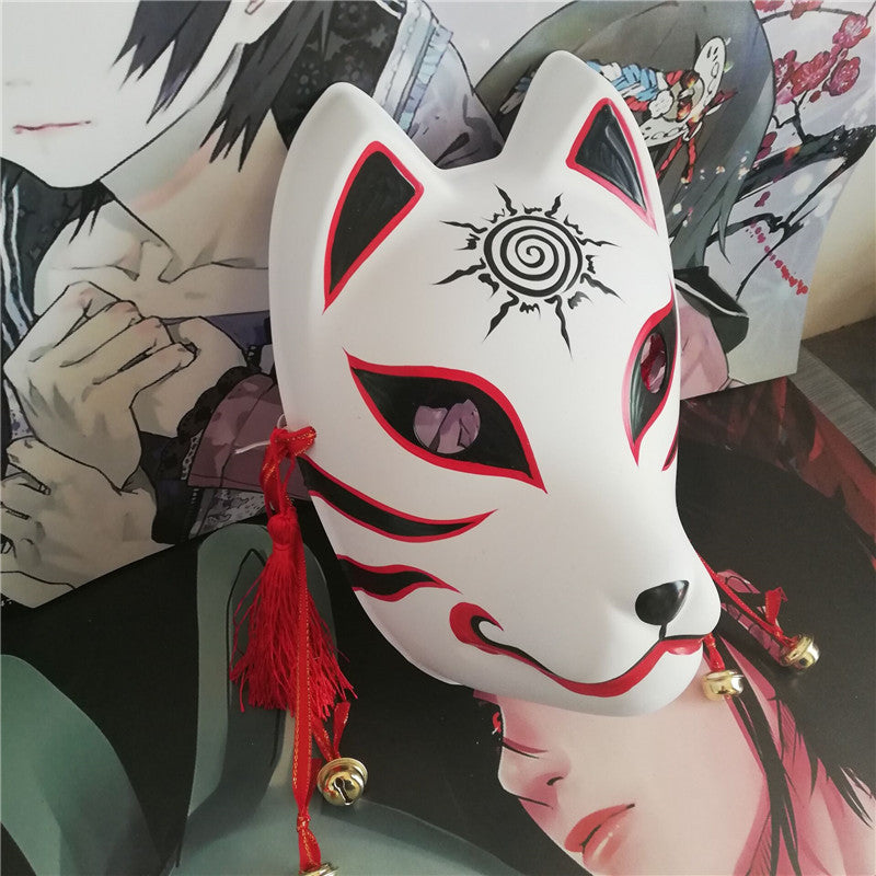 FOX Scar Hand Painted Mask – Japanese Oni Masks