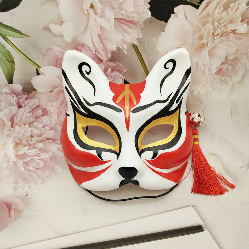 Genshin Impact Cosplay Fox Mask – Japanese Oni Masks