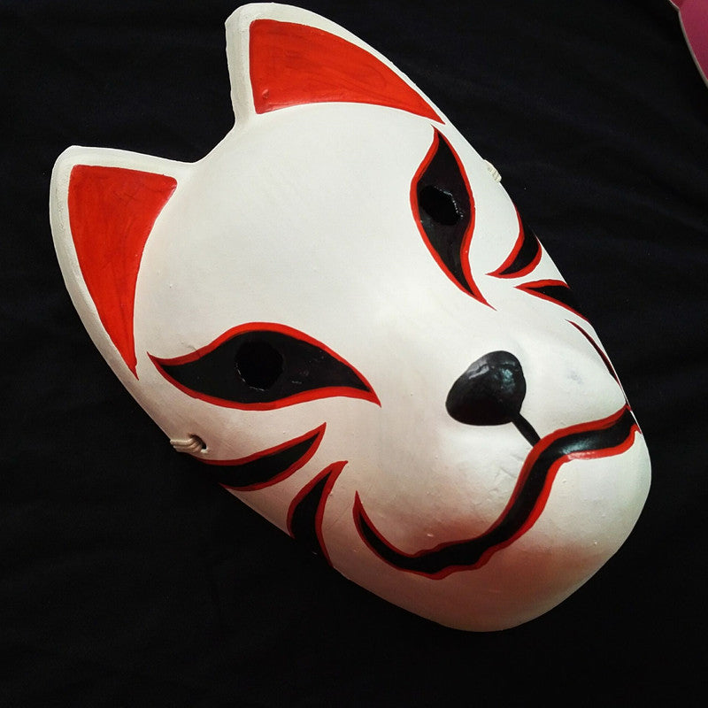 Kitsune Mask Kurama Full Face Mask – Japanese Oni Masks