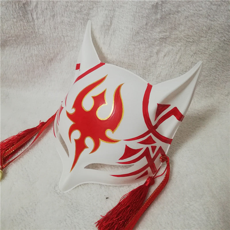 Japanese Mega Animated Fox Mask – Japanese Oni Masks