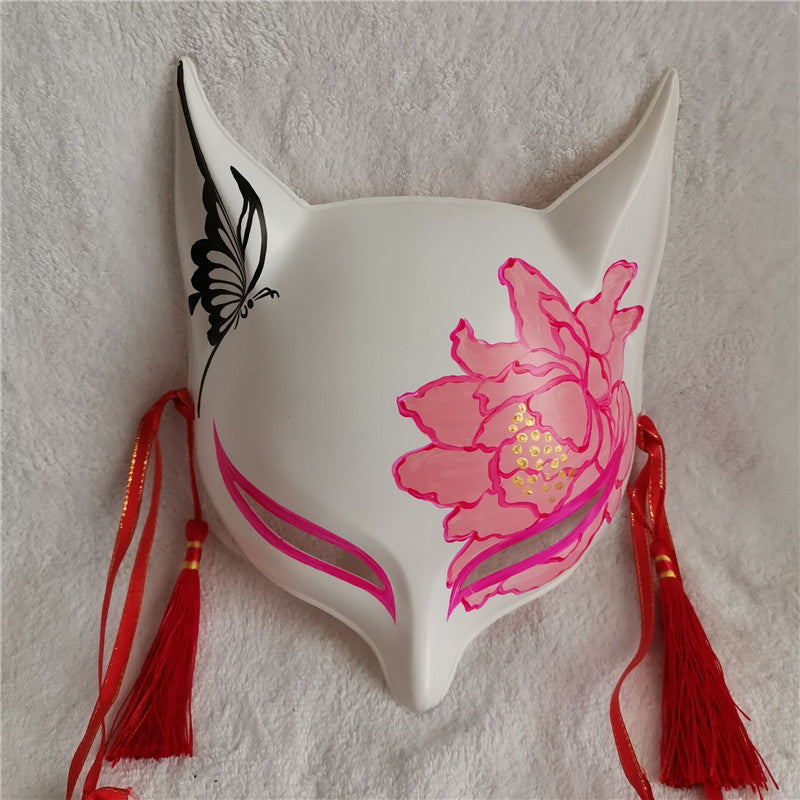 Kitsune of the Crimson Moon – Japanese Oni Masks