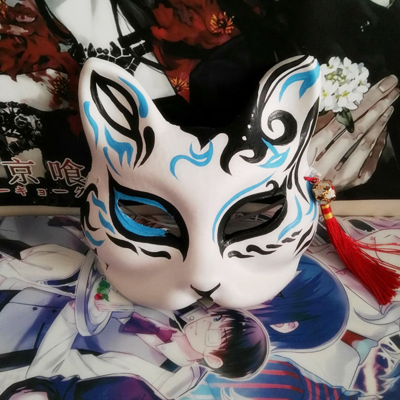Silent Warrior Fox Mask – Japanese Oni Masks