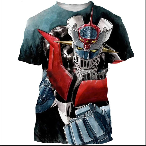 Mazinger Anime Japanese T-Shirt – Japanese Oni Masks