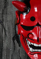 Red Kabuki Mask - Fiberglass – Japanese Oni Masks