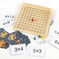 Math Multiplication Board Game – Japanese Oni Masks