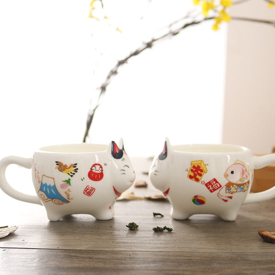 Cute Cat Japanese Tea Set – Japanese Oni Masks