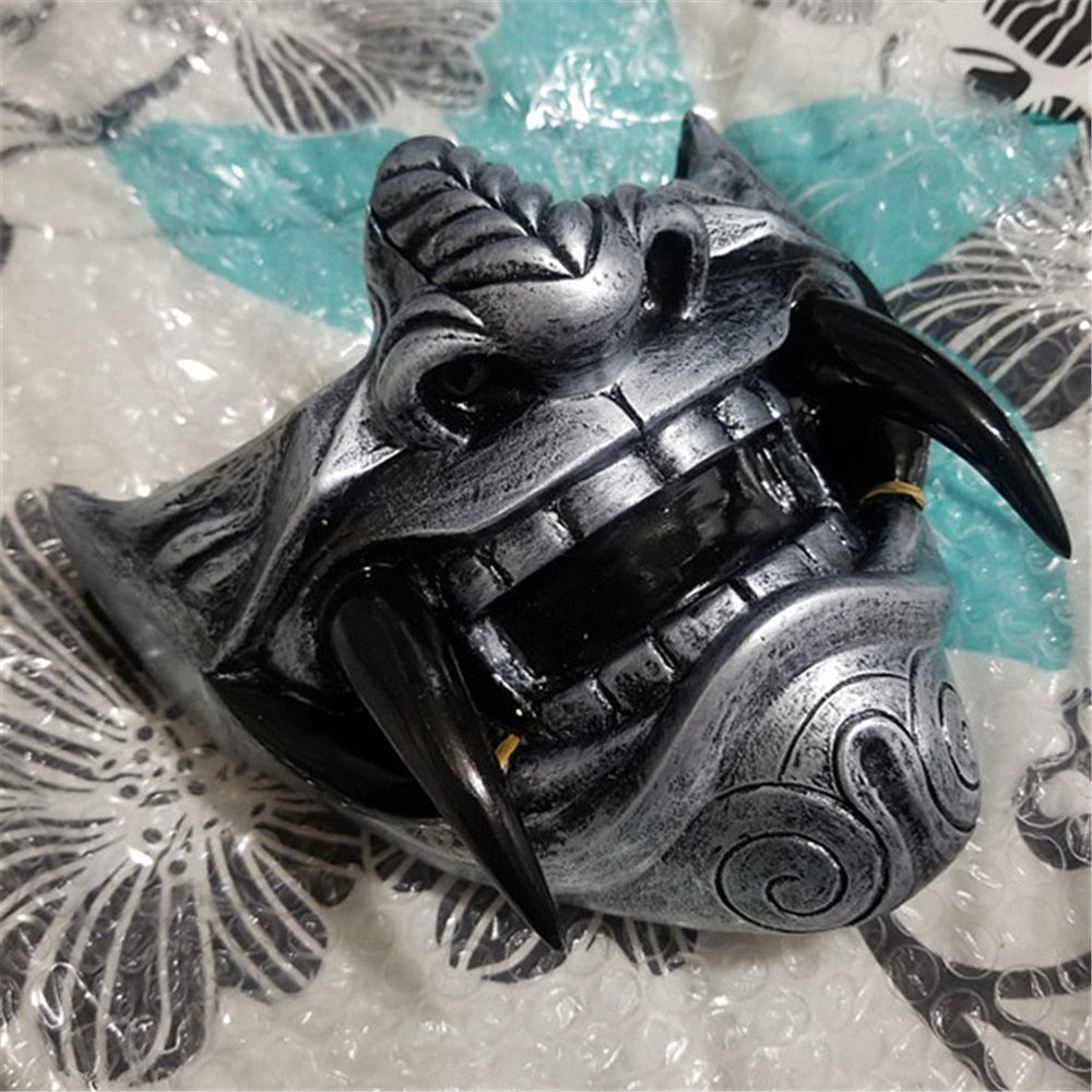 Oni Demon Half Mask – Japanese Oni Masks