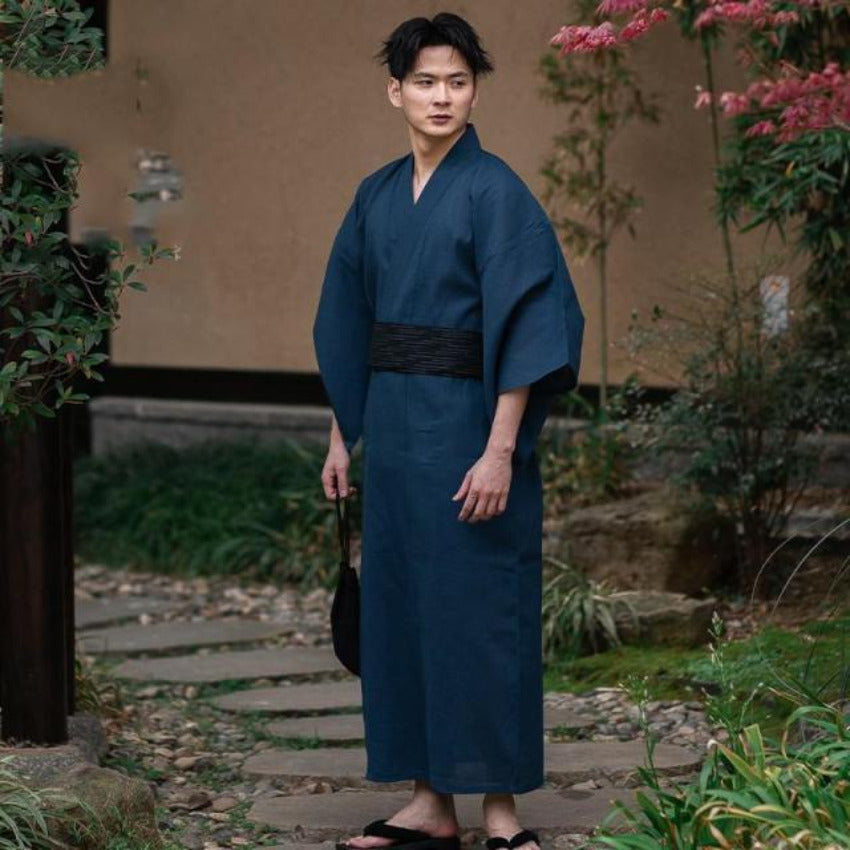 Yukata Kimono Blue – Japanese Oni Masks