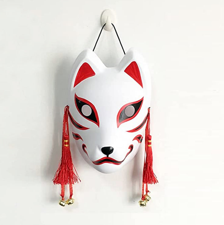 Japanese Kitsune Fox Mask – Japanese Oni Masks